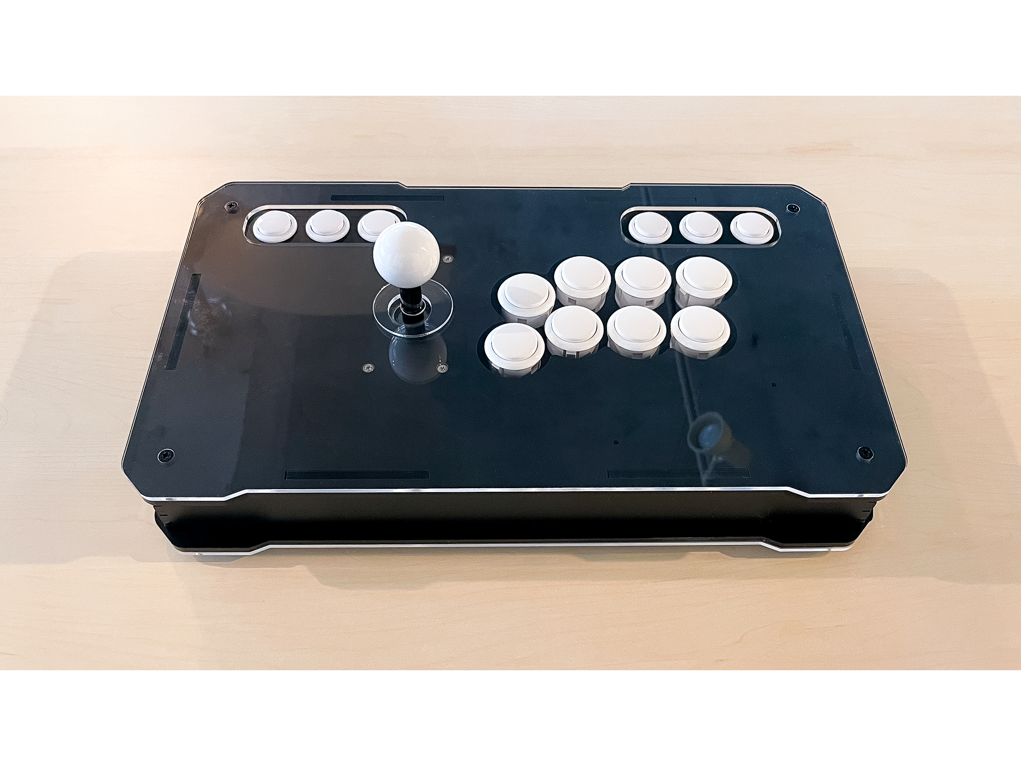 ZERO ONE FIGHTSTICK Clear/Matte Black Case Kit – Akecon-アケ魂-