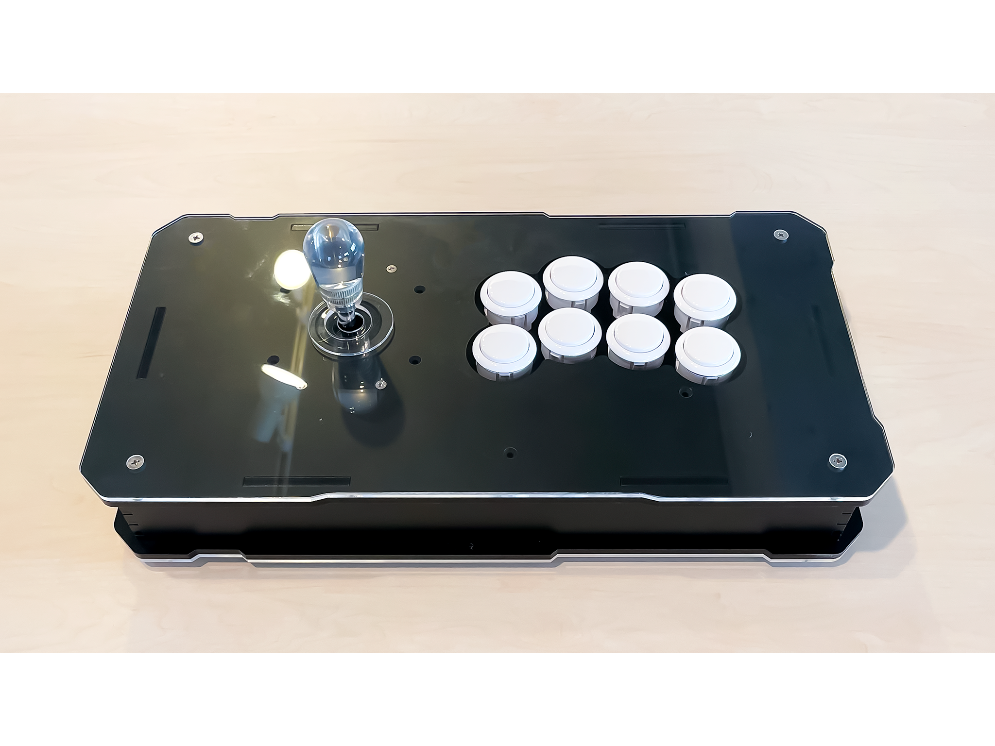 ZERO TWO FIGHTSTICK Clear/Matte Black Case Kit – Akecon-アケ魂-